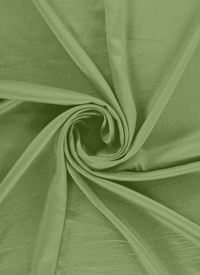 Shop Green Satin Fabric Online at Best Price | Cbazaar