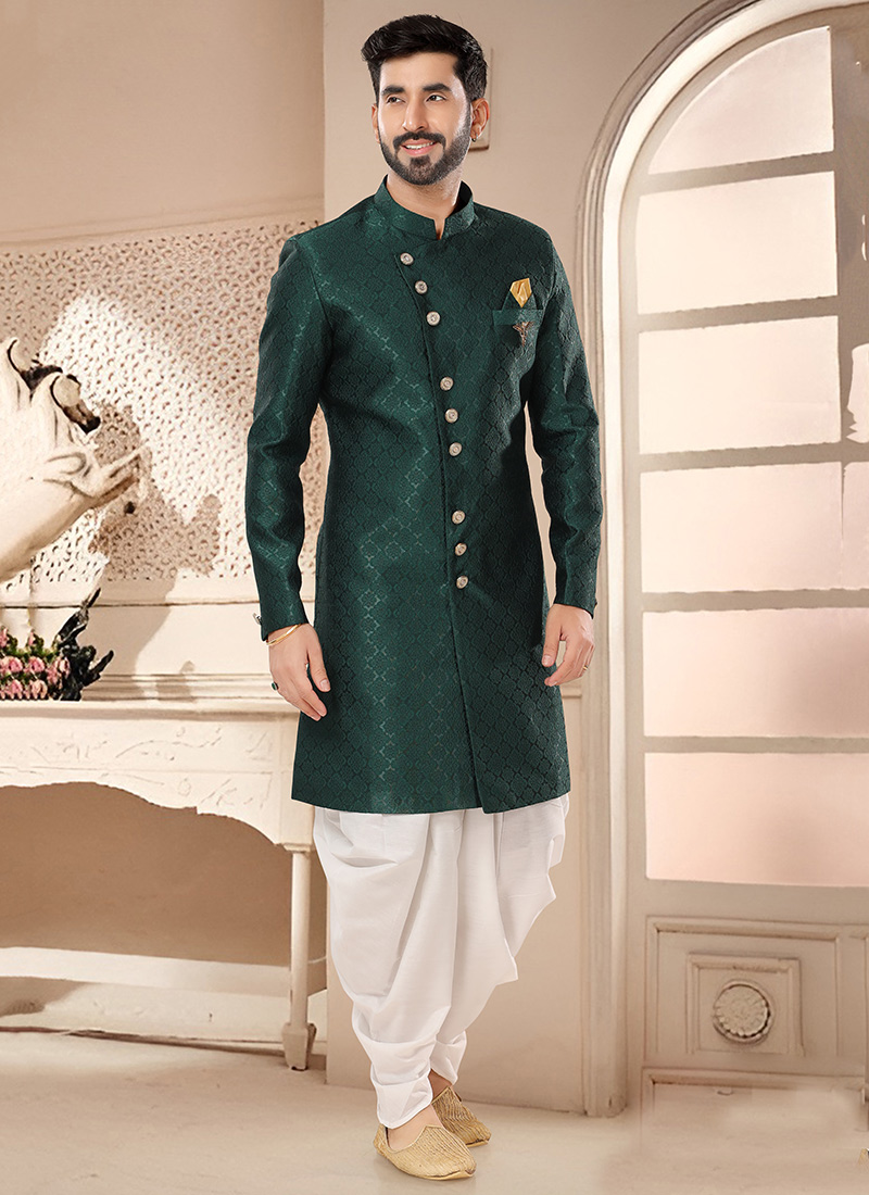 Shop Traditional Dhoti Style Men Sherwanis Online in UK - Cbazaar