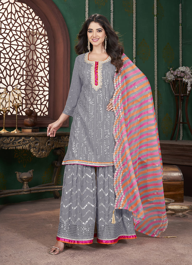 Latest Sharara Suits Designs For Women
