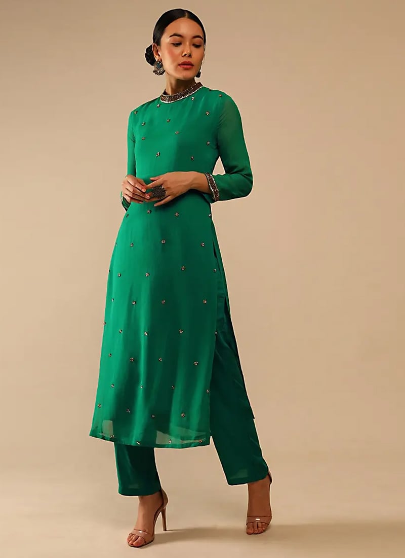 Kurta Sets Designs for Women on Sale - Cbazaar
