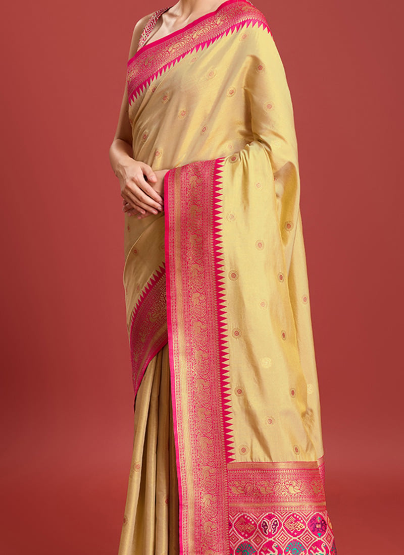 Shop Stunning Traditional Kanchipuram Sarees Online -Cbazaar