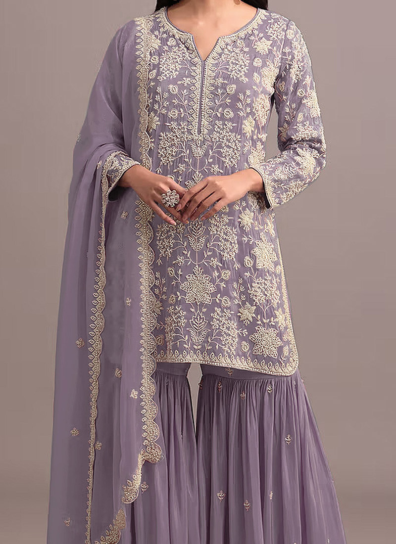 Latest Sharara Suits Designs For Women