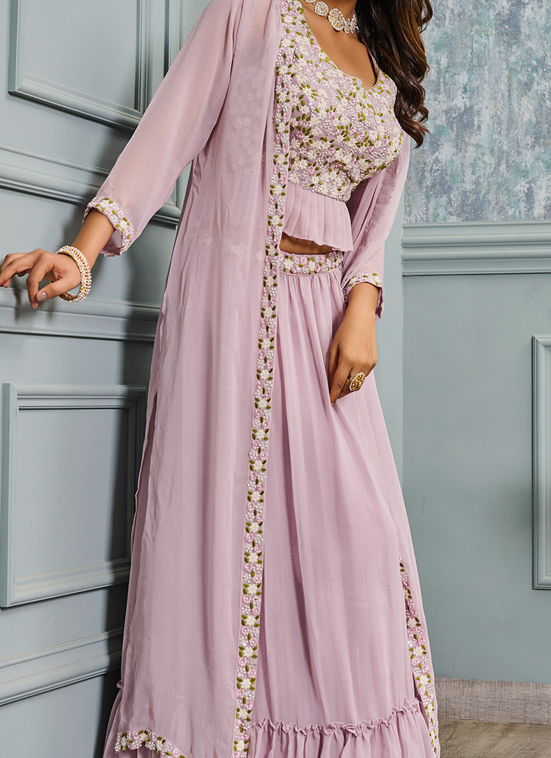 Shop Trendy Jacket Lehenga Online for Women at Cbazaar