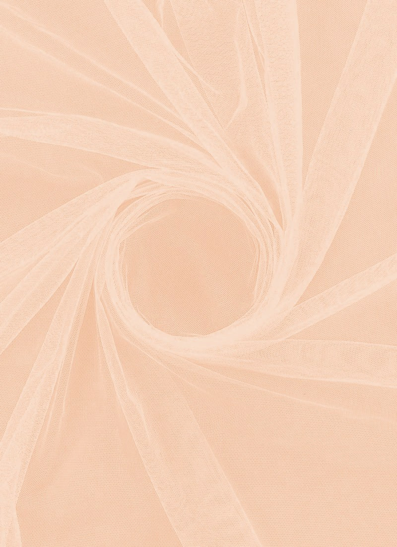 Shop Light Purple Net Soild Fabric Online at Best Price | Cbazaar