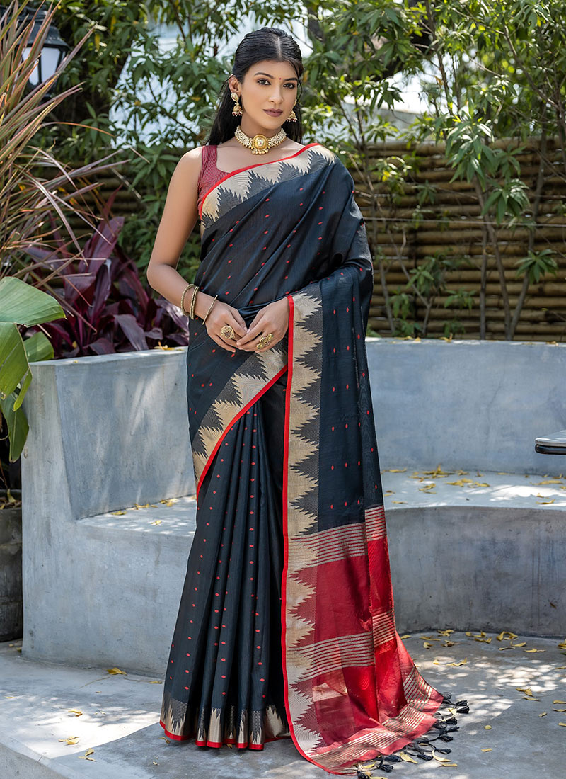 Shop Luxurious Silk Zari Saree Festive Wear Online at Best Price | Cbazaar