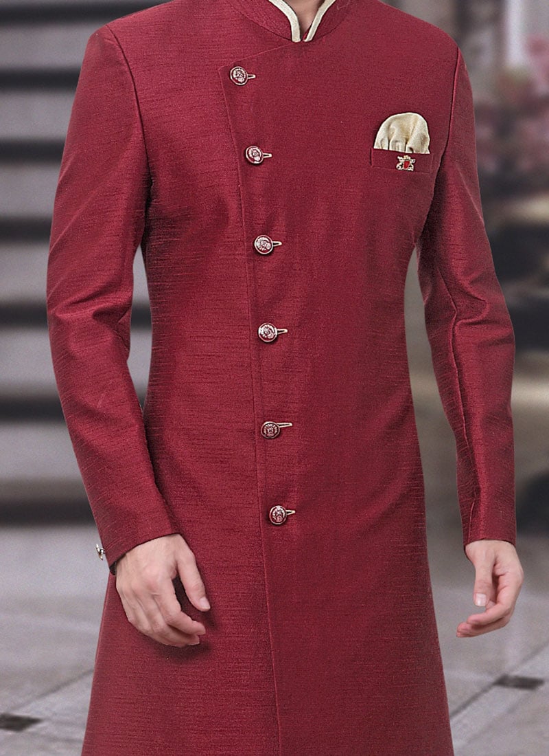 Mens Achkan Sherwani : Buy Achkan Sherwani Online Shopping