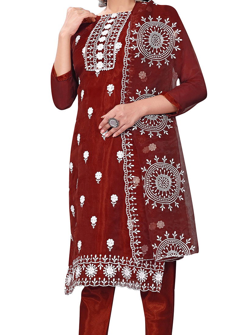 Shop Trendy Churidar Suits For Women Online In India at Cbazaar