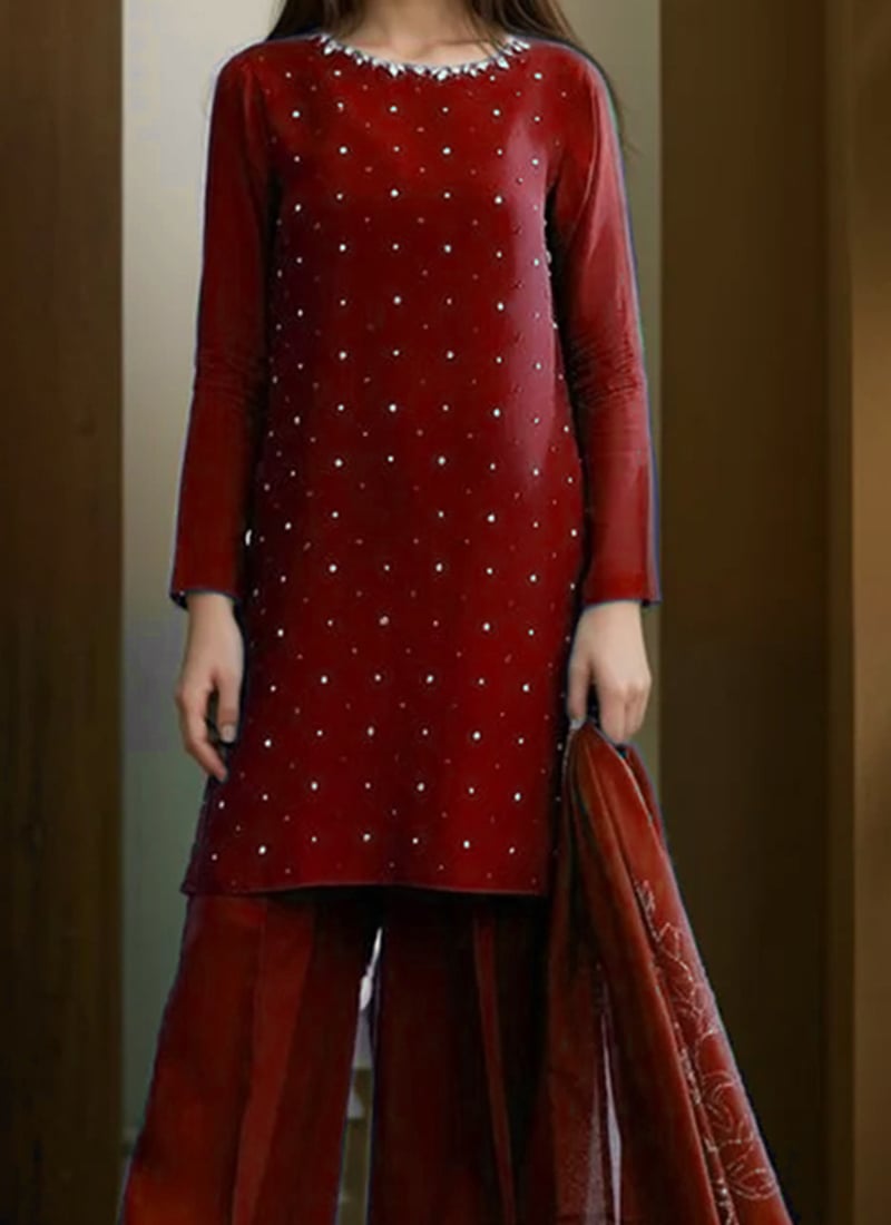 Buy Designer RaiR Hand Work Dresses in UK - Cbazaar