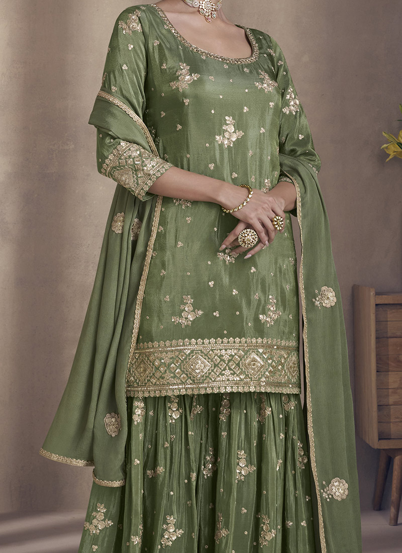 Latest Sharara Suits Designs For Women