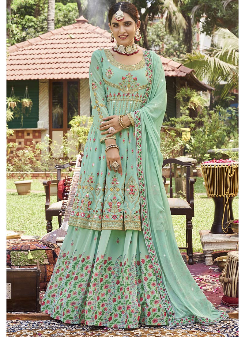 Buy Long Lehenga Choli for Women Online | Cbazaar