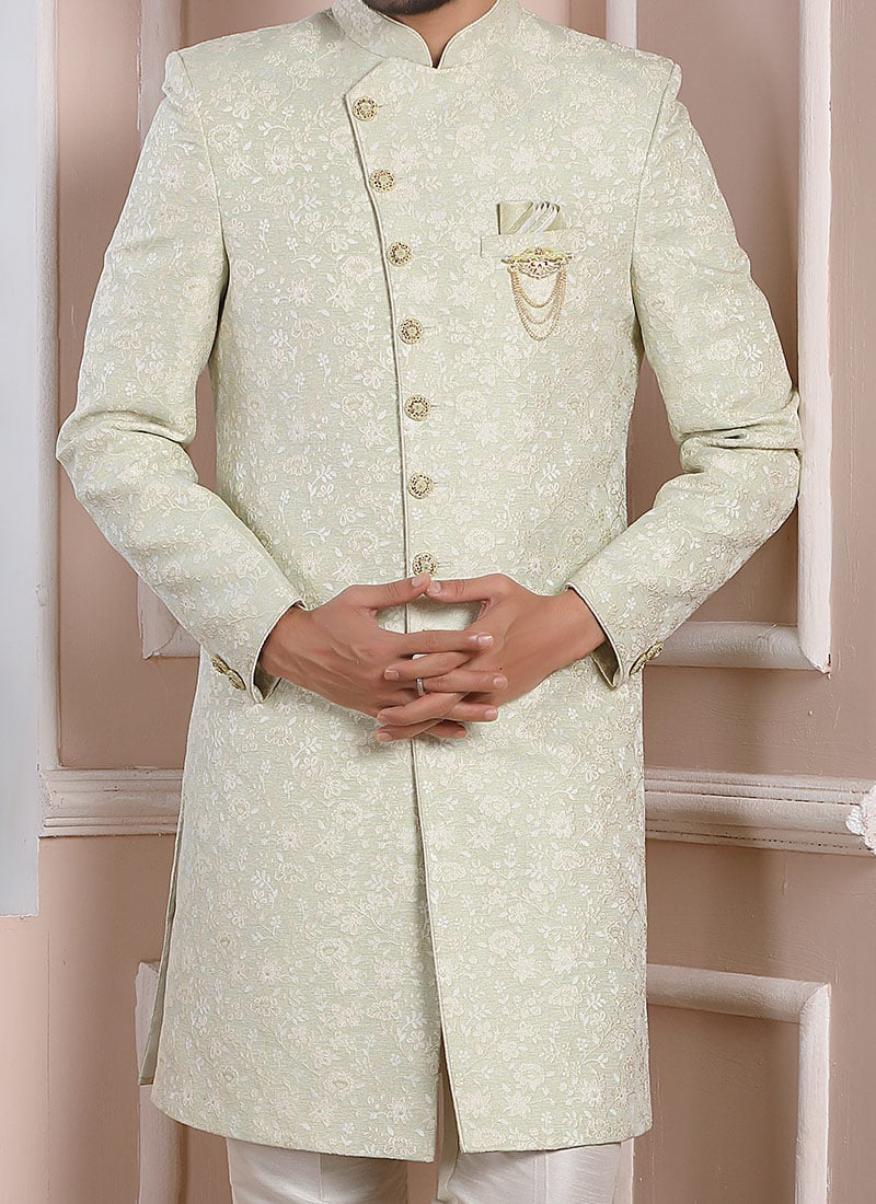 Buy Sherwani: Latest Designer Sherwani For Men Online In USA