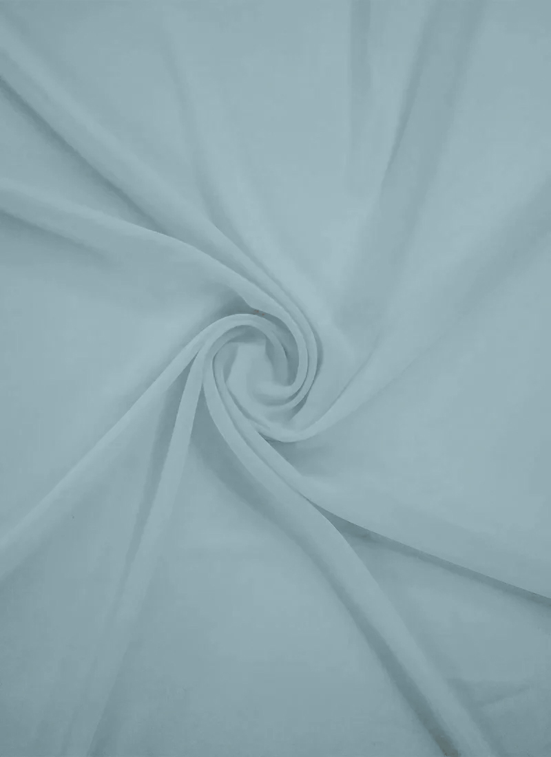 Shop Mint Green Organza Fabric Online at Best Price | Cbazaar