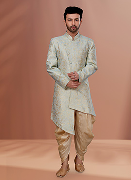 Buy Multicolored Color Sherwanis | Online Multicolored Colour Sherwanis