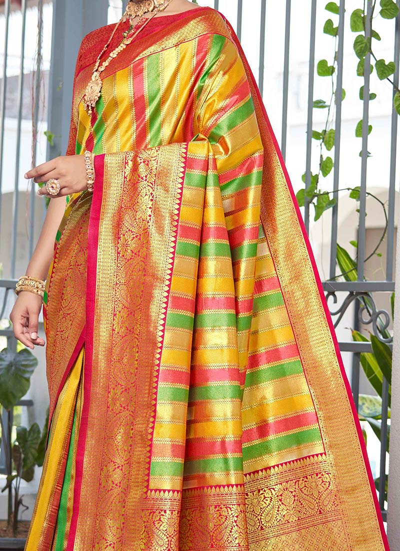 Purchase Multicolored Sarees Online | Buy Saree Collections