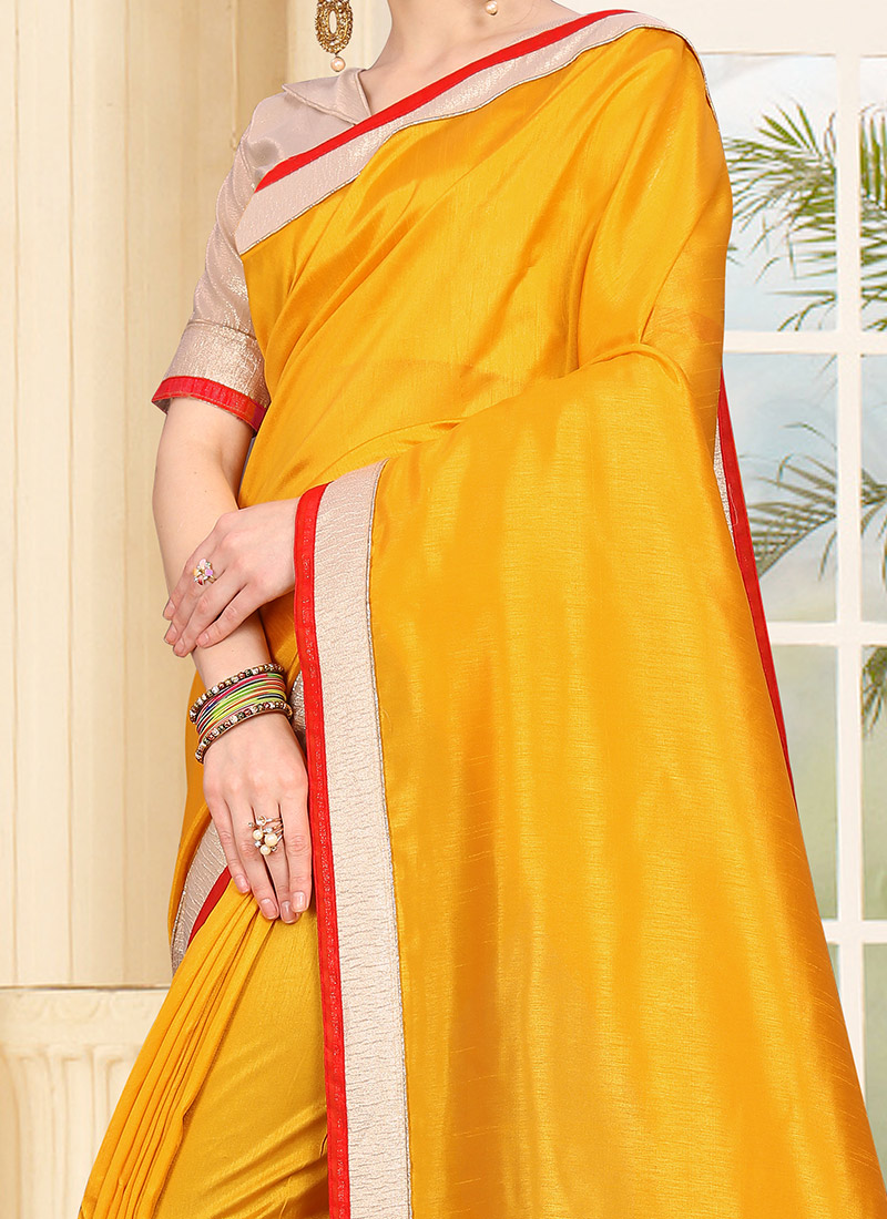 Buy Indian Ethnic Clothing - Teej Mustard Sarees