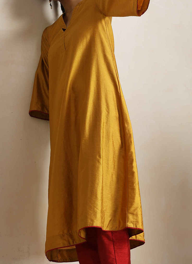 Buy Trendy Mustard Kurta Sets Online at Cbazaar