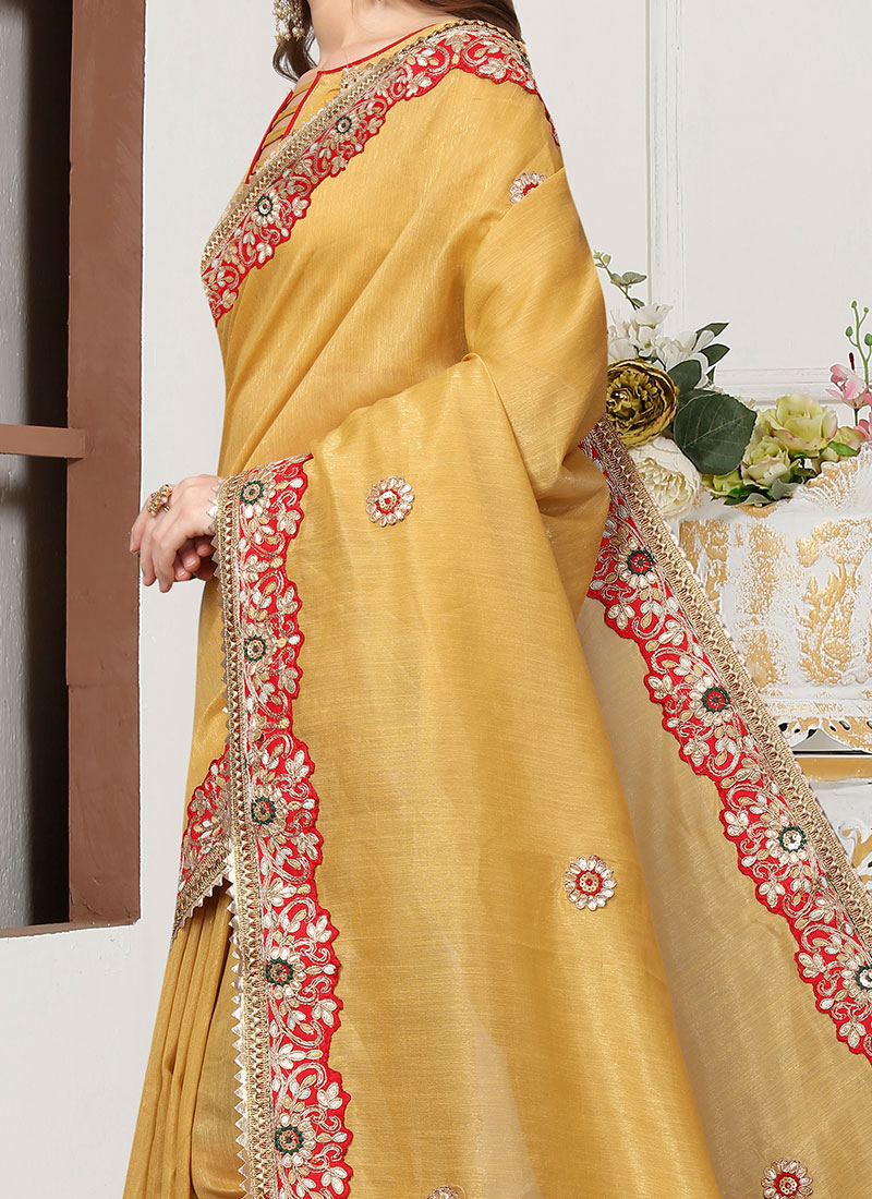 Shop Yellow Sarees Online | Purchase Yellow Sarees Online