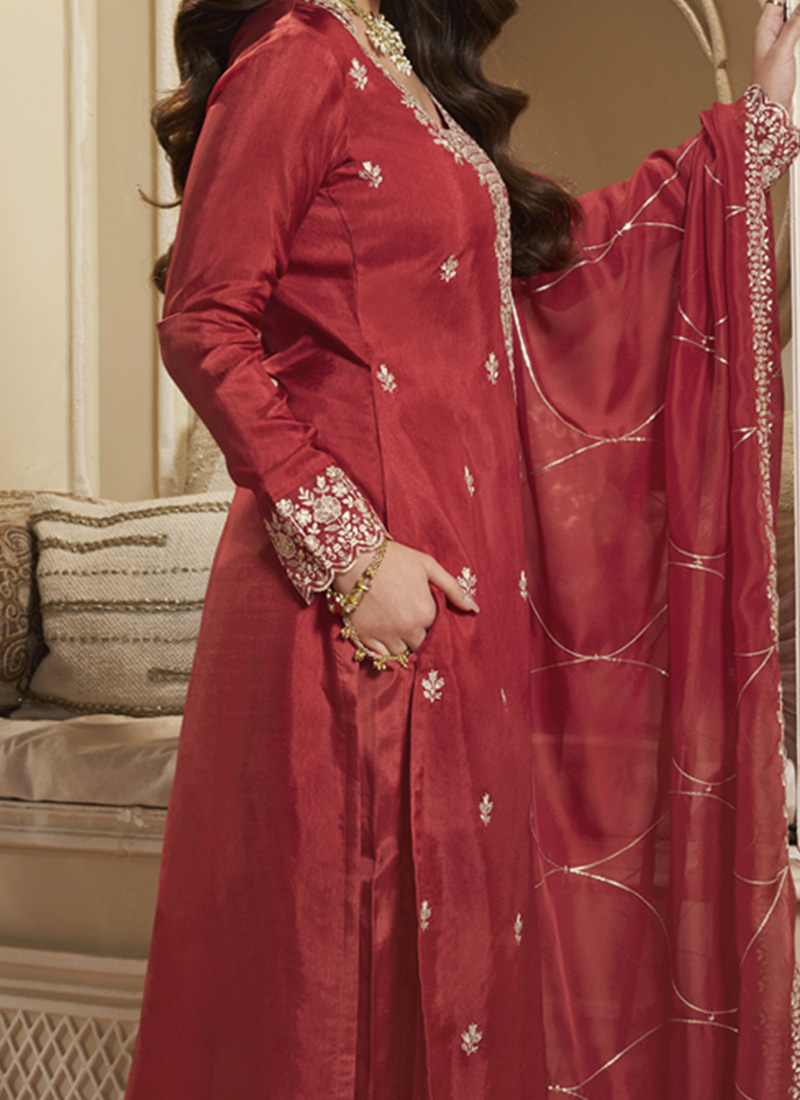 Red Salwar: Buy Red Salwar Kameez Designs Online Shopping