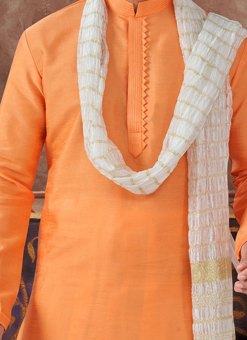 Dhoti Style Kurta Pyjamas: Latest Dhoti Style Kurta Pyjamas Online