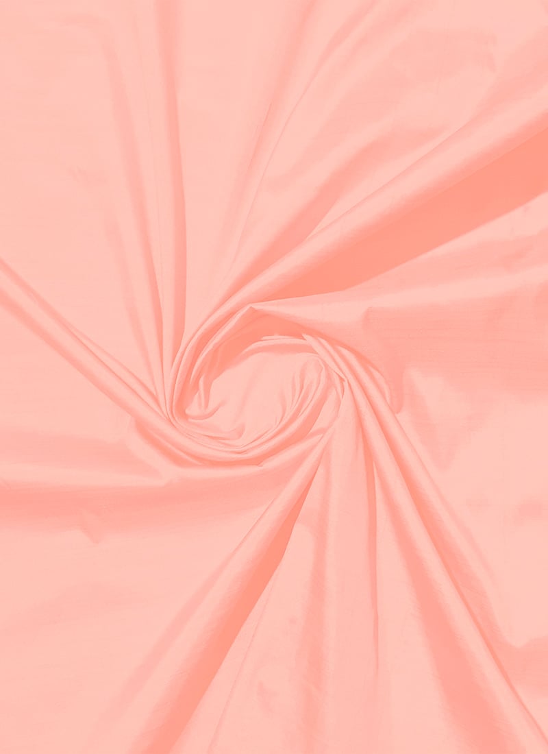 Buy Peach Art Silk Fabric Online at Best Price | Cbazaar