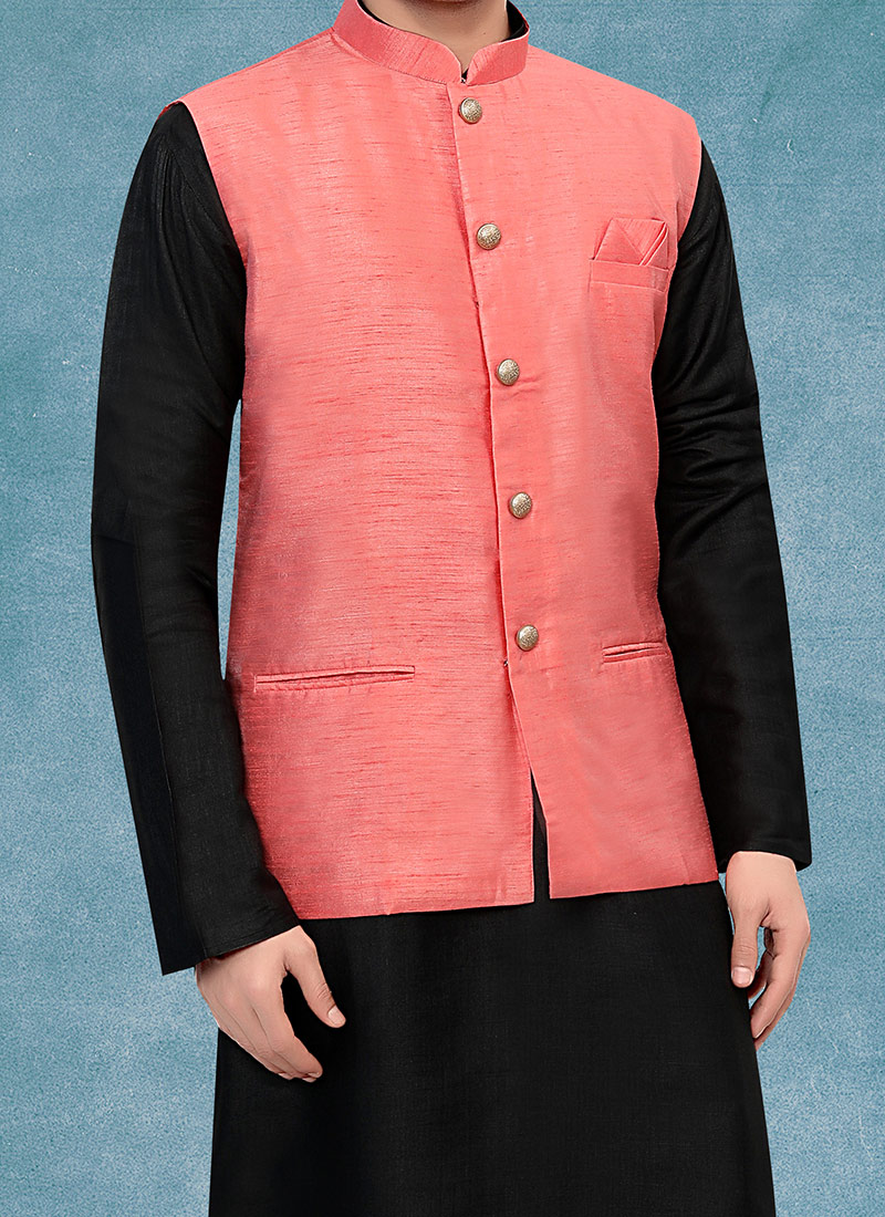 Buy Peach Color Jackets | Online Peach Colour Jackets | Indian Peach ...