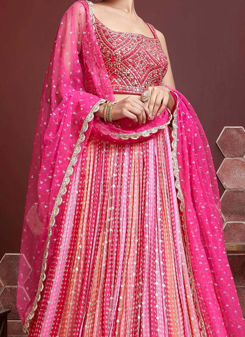 Latest Printed Designer Lehengas Online