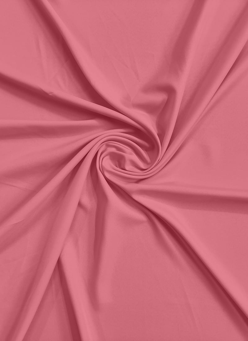 Shop Pink Crepe Solid Fabric Online at Best Price | Cbazaar