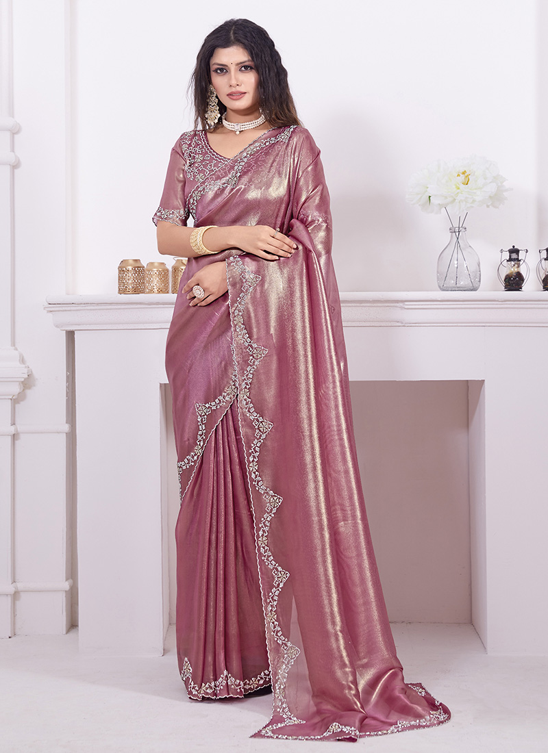 Net Sarees Online| Latest Designer Net Sarees Online at Cbazaar