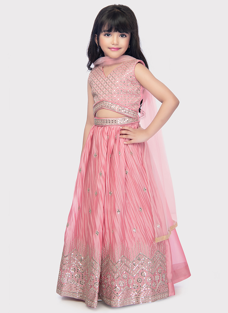 Shop Attractive Lehengas For Kids Online Latest Kidswear