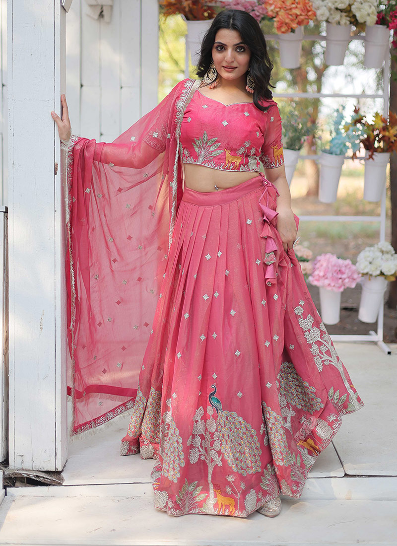New Arrival Lehengas : Trendy New Arrival Lehenga Choli Online ...