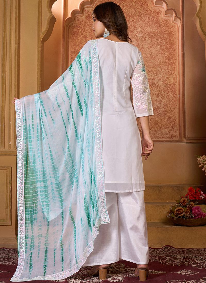 Shop Latest White Salwar Kameez Designs Online At Cbazaar