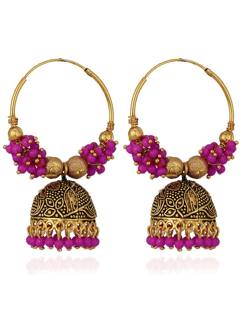 Buy Trendy Jhumkas | Jhumka Earrings at Cbazaar