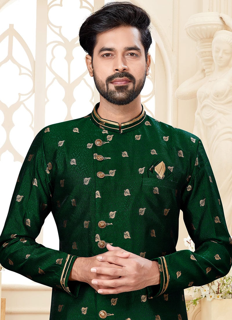 Buy Sherwani: Latest Designer Sherwani For Men Online In USA