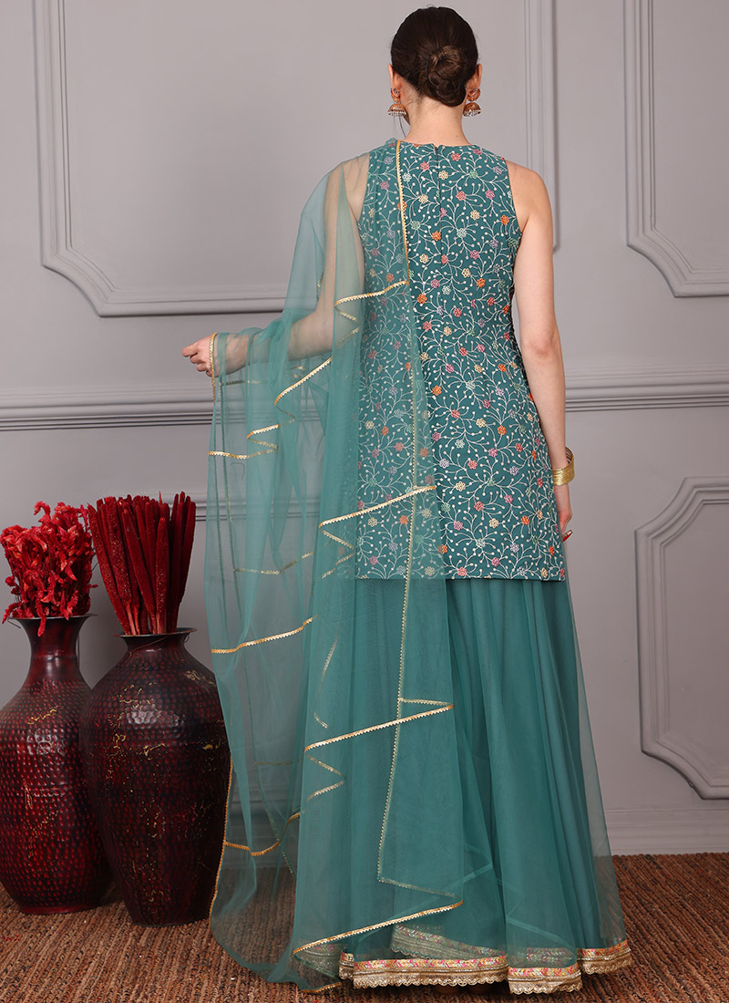 Buy Latest Stylish Palazzo Suit Design For Women