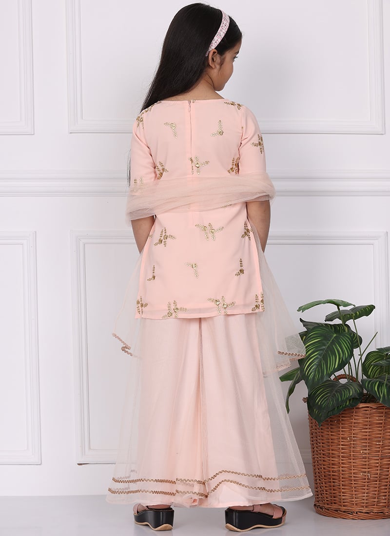 Shop trendy Kids Girls Palazzo Suit Online in CA - Cbazaar
