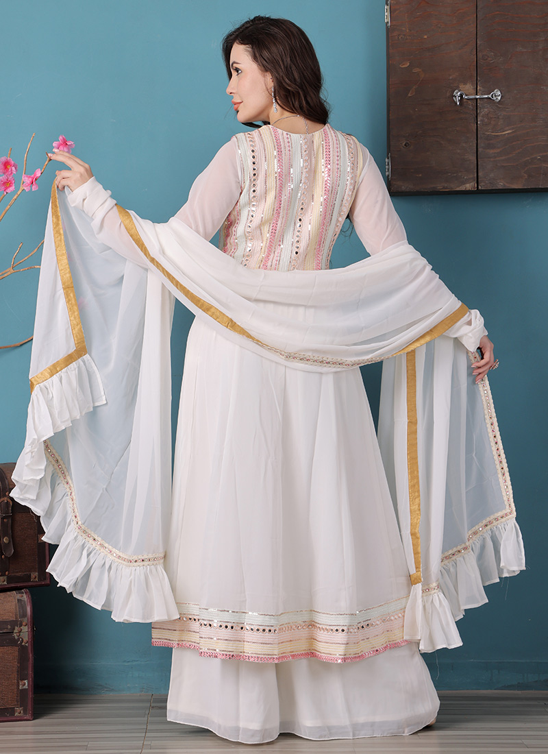White Salwar Kameez: Latest White Salwar Kameez Designs Online