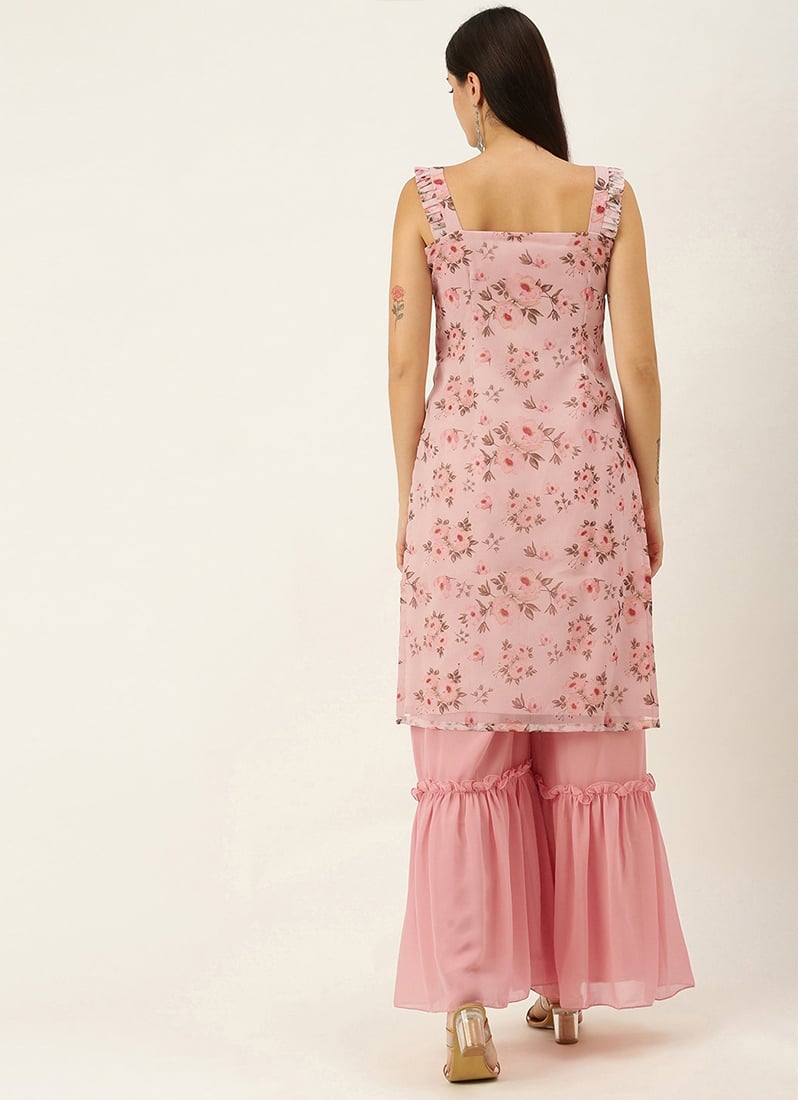 Ethnic fashion online - Pink Kurta Sets