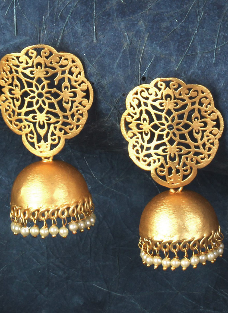 Latest Jhumka Style Earrings Collection - Cbazaar