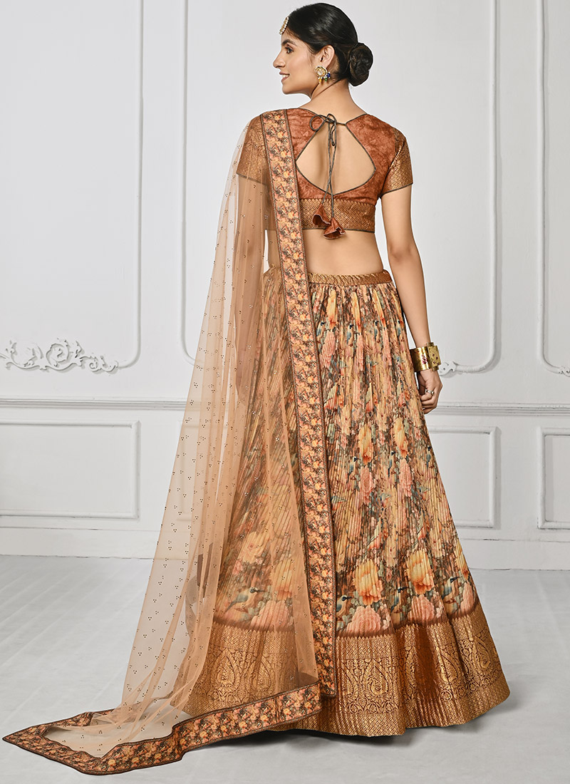 Stylish Beige Lehengas Online for Women Designer Outfits