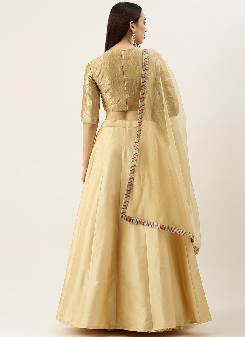 Stylish Beige Lehengas Online for Women Designer Outfits