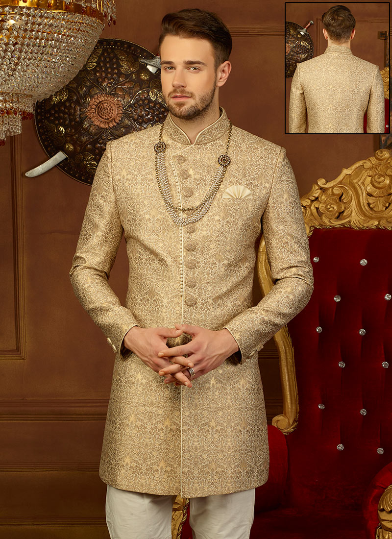 Mens Achkan Sherwani : Buy Achkan Sherwani Online Shopping