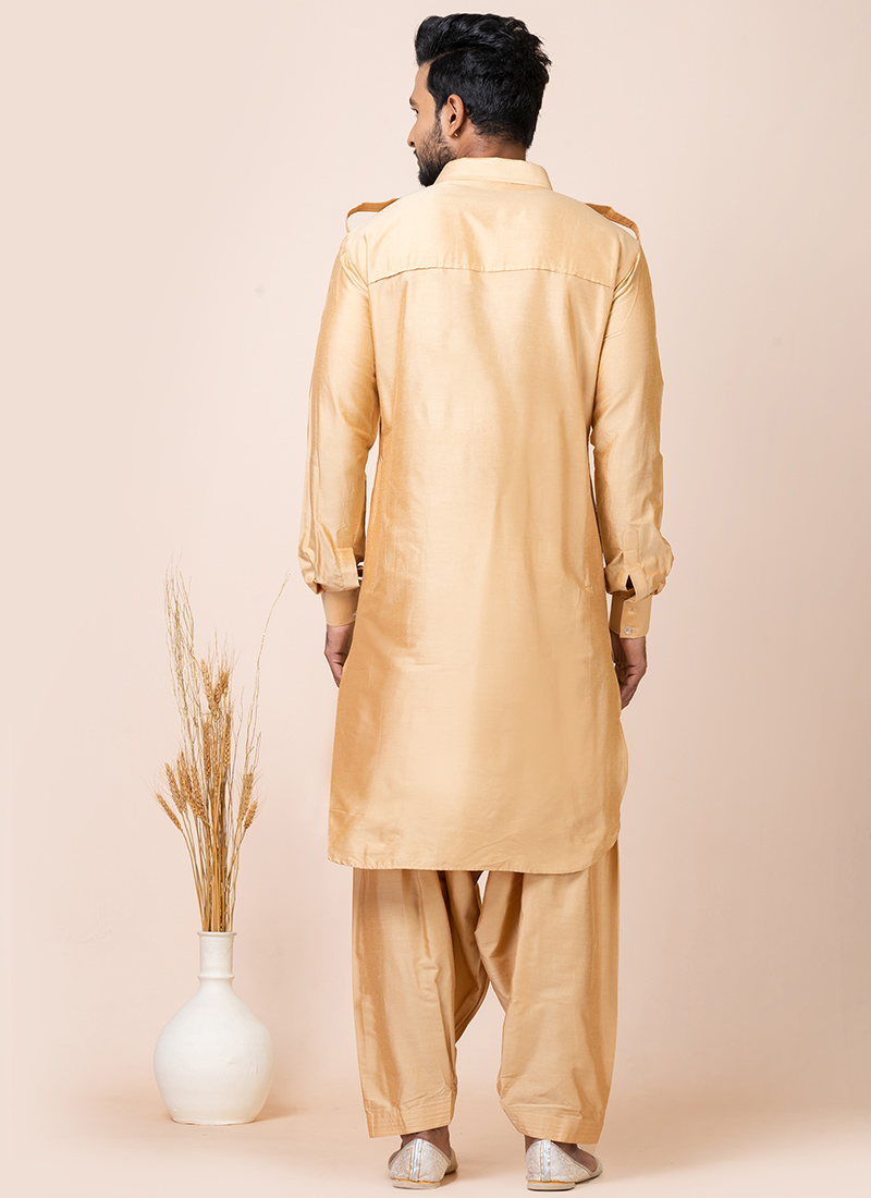 Men's Pathani Suit Set: Buy Latest Pathani Kurta Pyjamas Online