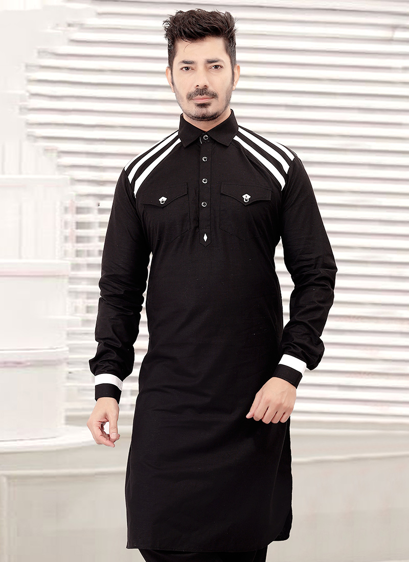 Men's Pathani Suit Set: Buy Latest Pathani Kurta Pyjamas Online