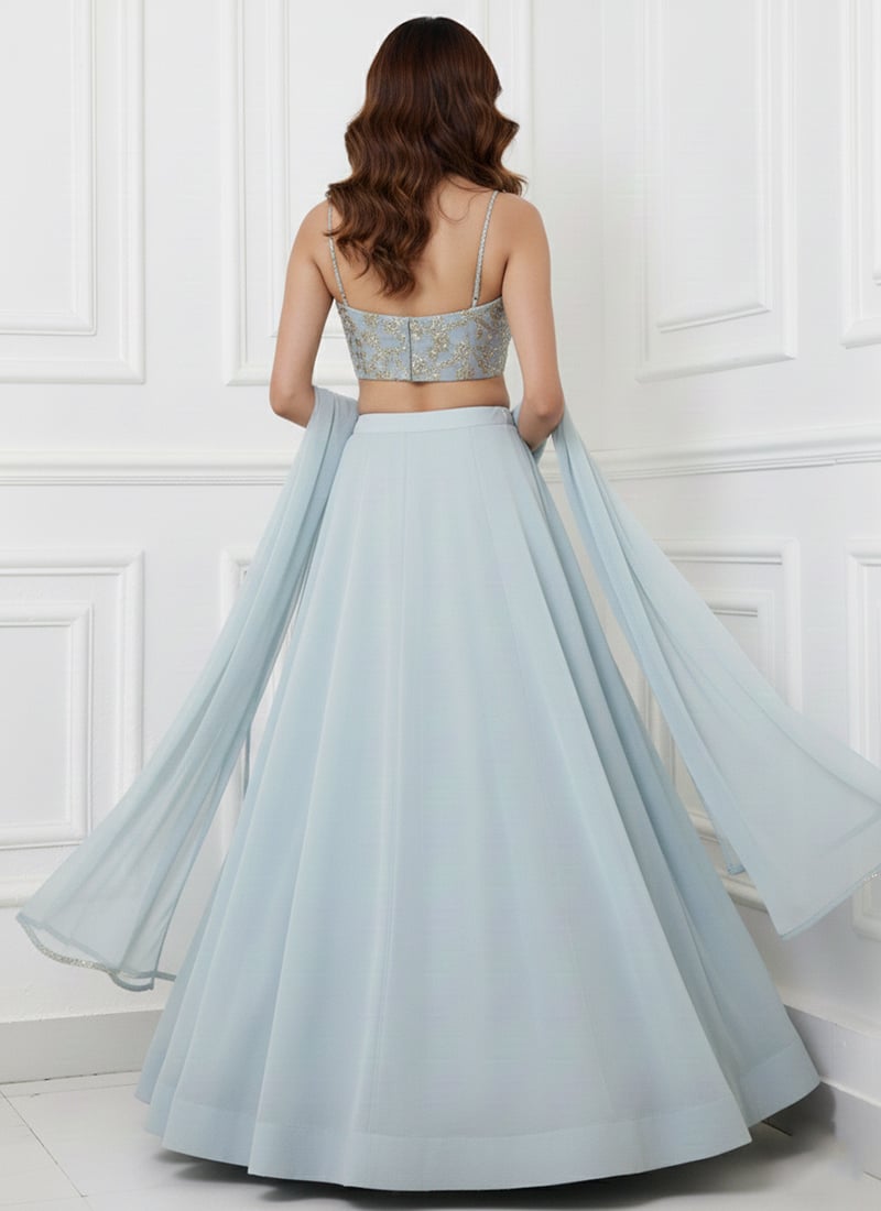 Latest Designer A Line Lehenga Choli For Women