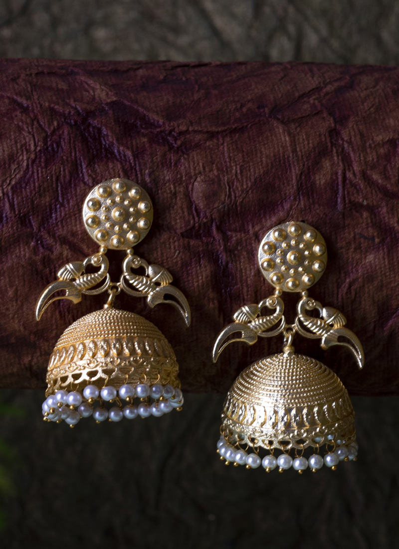 Latest Jhumka Style Earrings Collection - Cbazaar