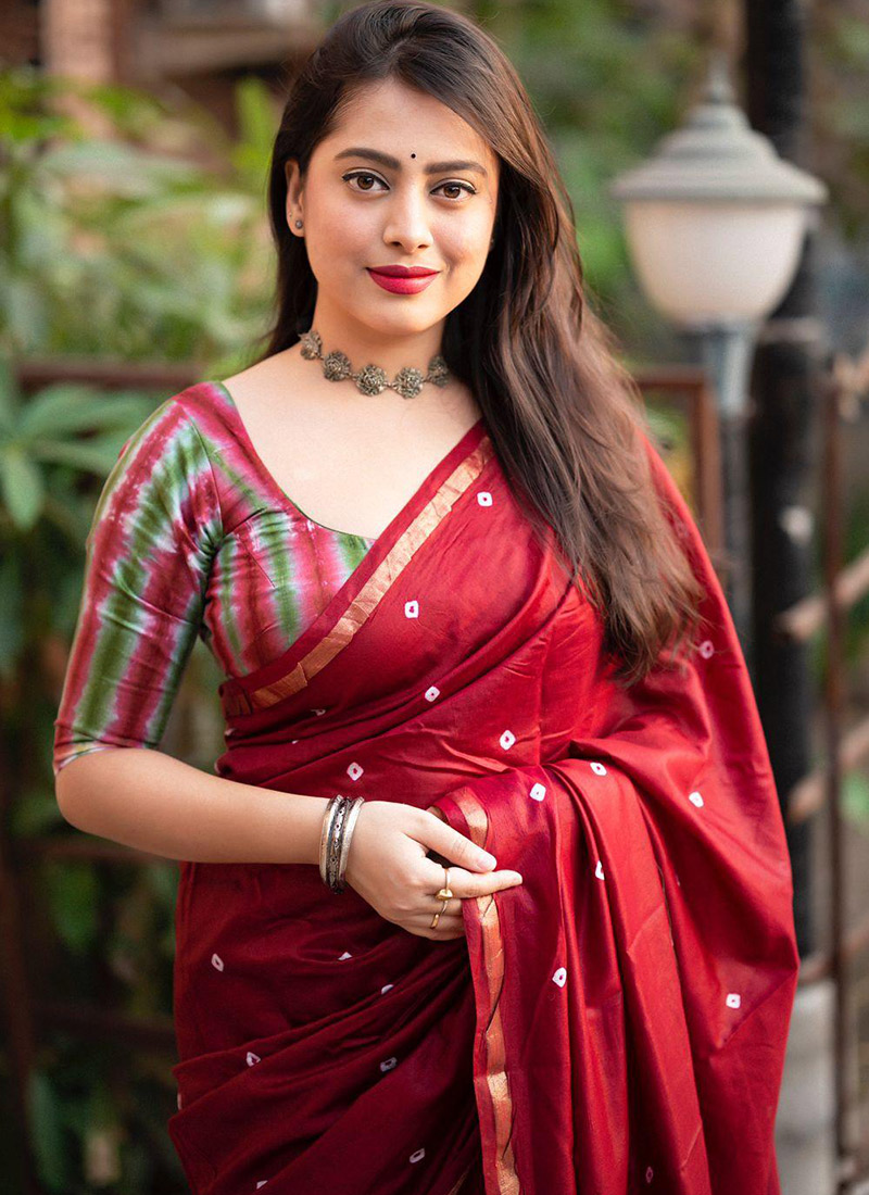 Maroon Saree | Buy Maroon Sarees Online Shopping - Cbazaar