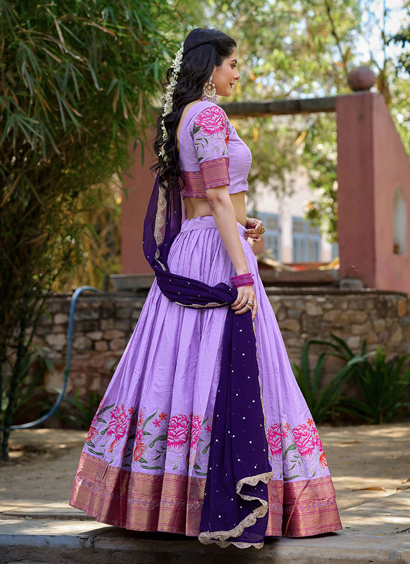 Buy Printed Lehengas Online For Women Stylish Collections