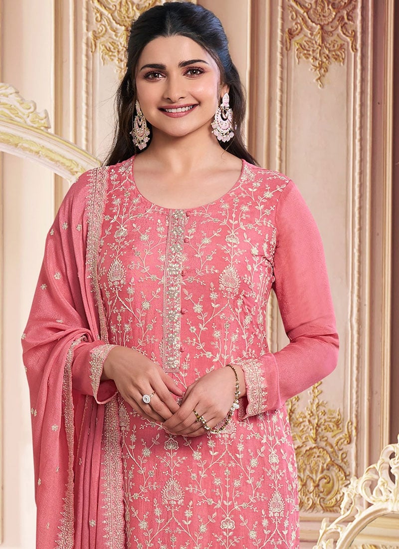 Buy Pink Salwar Kameez Designs Online At Cbazaar
