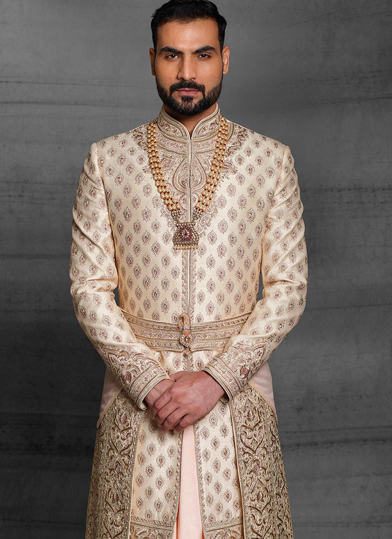 Buy Anarkali Sherwani | Online Anarkali Sherwani | Designer Anarkali ...