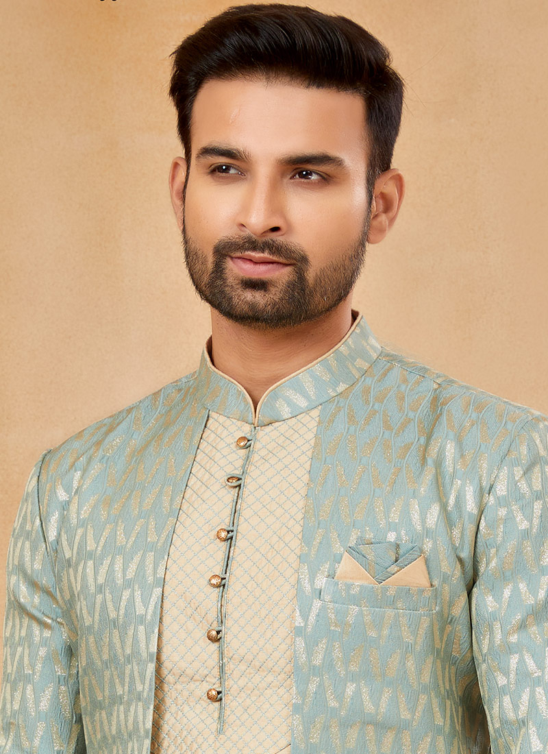 Buy Designer Wedding Sherwani for Men Online in USA | Cbazaar
